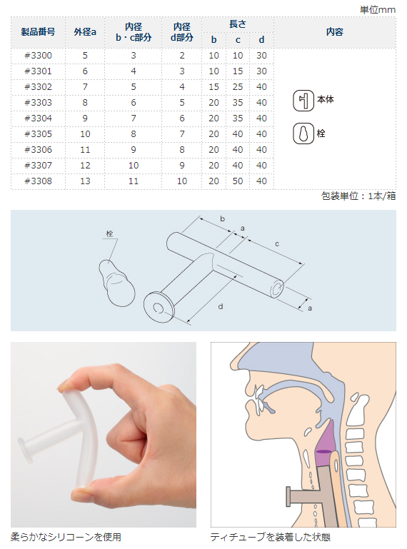 ティチューブ(T-Tube) | 高研｜医療機器サイト
